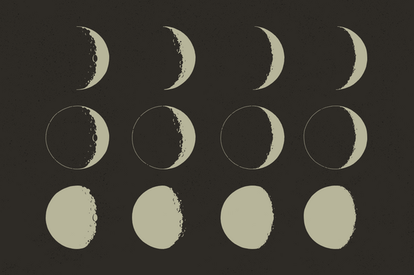 Moon Illustrations – GhostlyPixels