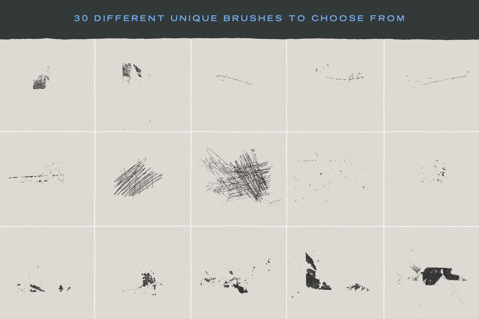 Distressed Texture Brushes – GhostlyPixels